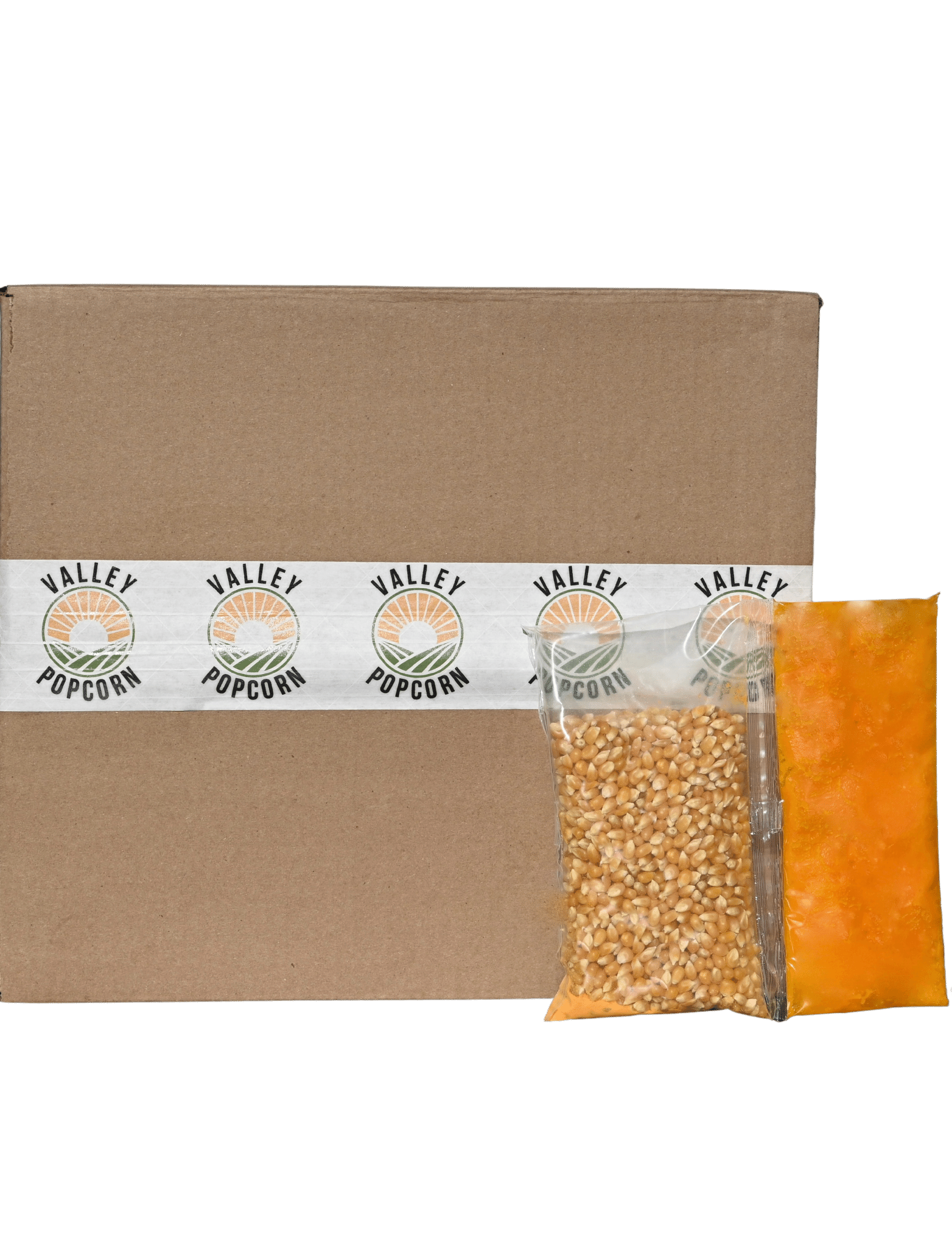 Valley Popcorn Kits: Movie Theater Style-12/14OZ - Midwest Valley Popcorn